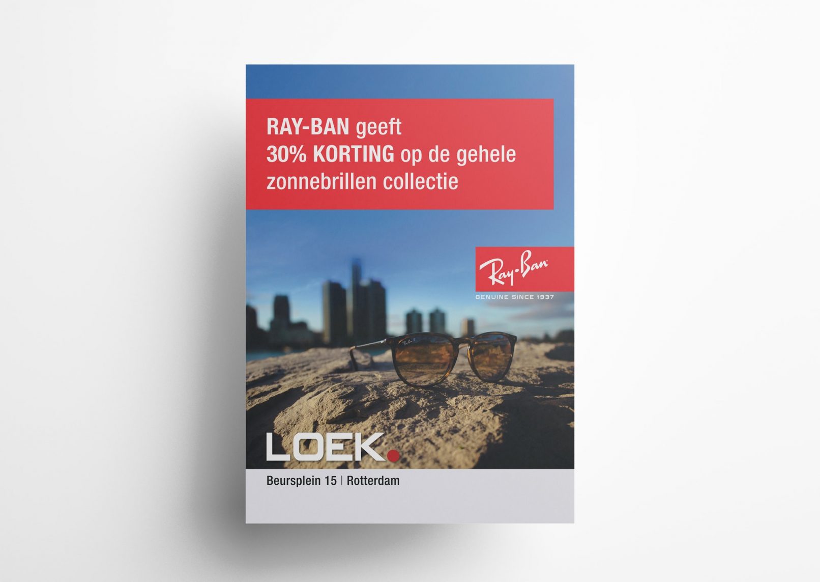RAY-BAN poster design – Studio Shinto